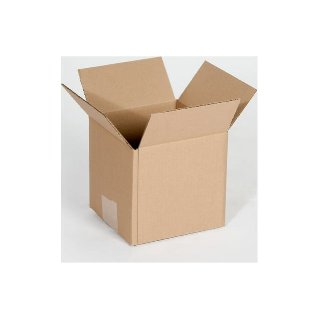 Multi-Depth Corrugated Cardboard Shipping Boxes Kraft 8x8x8 ECT 32 ...