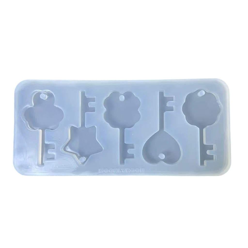 Multi Design KeyS Shaped Resin Casting Mold Made Safe Harmless Silicone ...