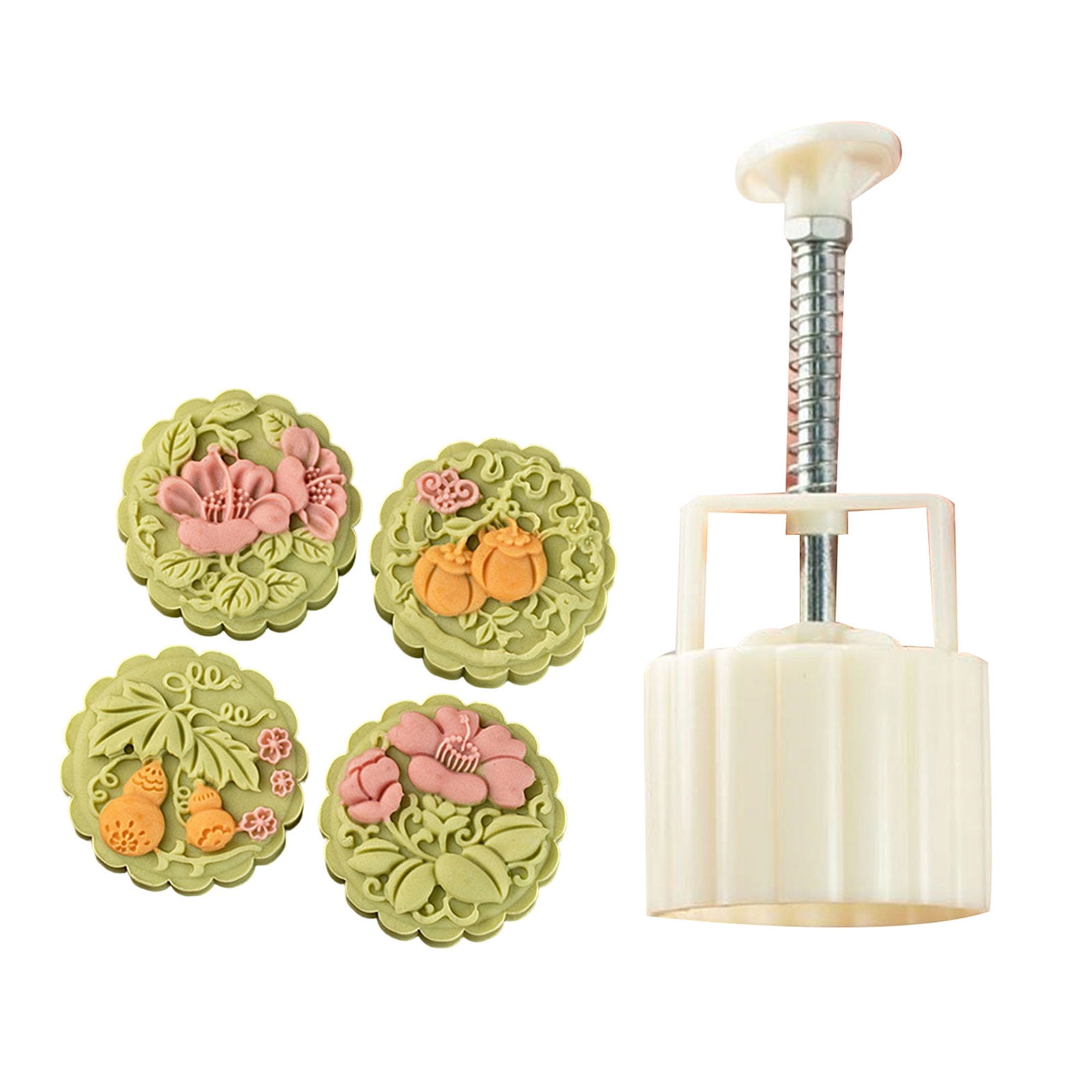 Multi-Design Mooncake-s Stamps Reusable Baking Molds with Unique ...