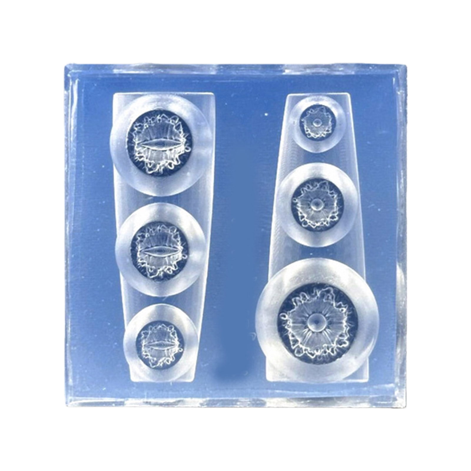 Multi Designs Silicone Stamp Template For Handmade Nails Embellishments ...