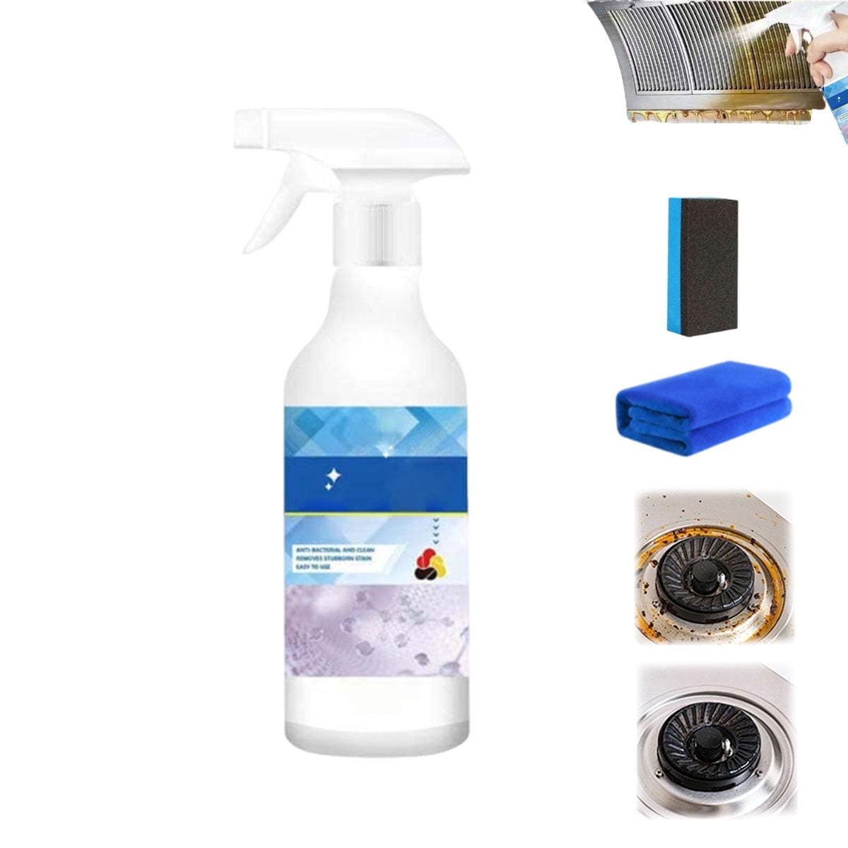 Multi-Effect Degreasing & Stain Removal Agent, All-Purpose Cleaner and ...