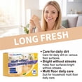 Multi-Effect Floor Cleaning Sheets, Streak-Free Long Fresh Floor ...