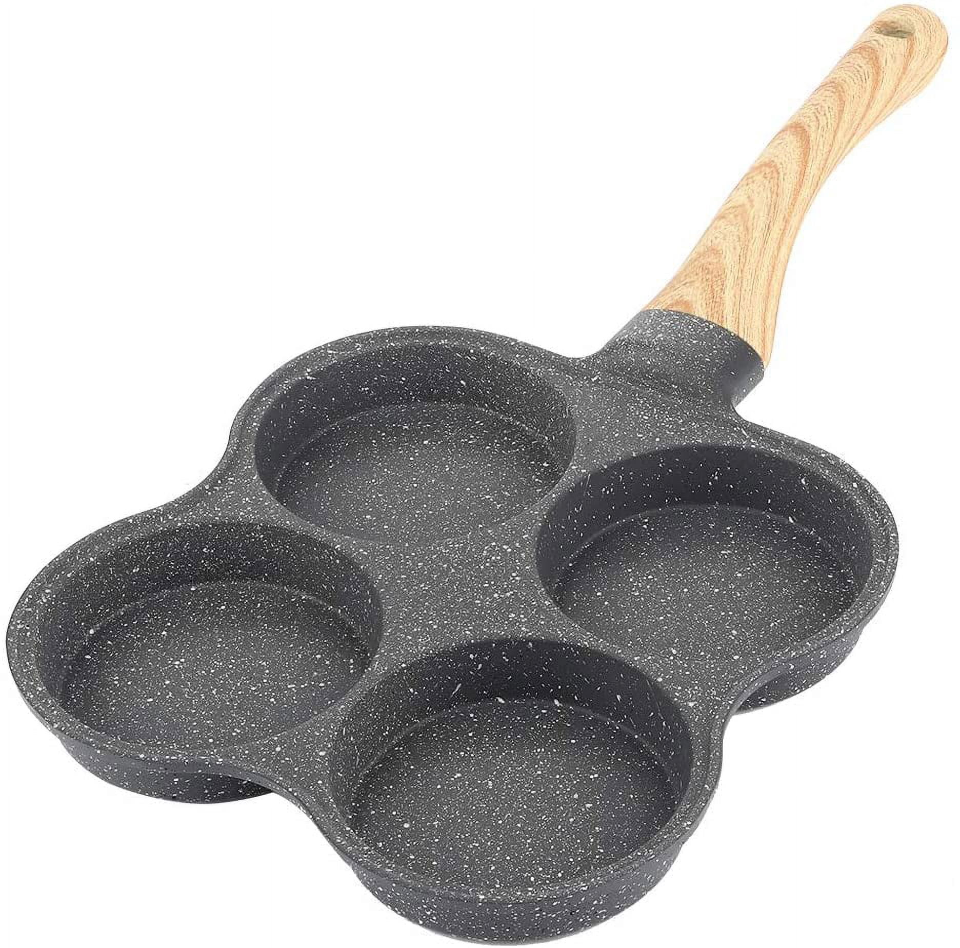 Multi Egg Frying Pan, 4 Hole Omelet Pan Non Stick Frying Pans Breakfast ...
