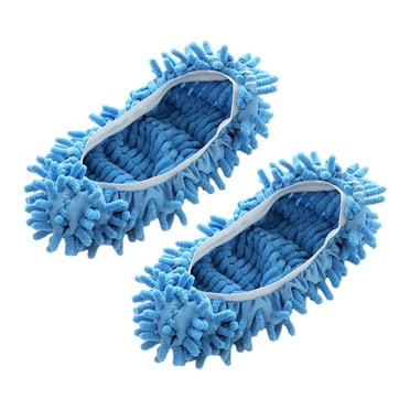 (5 Pairs)10pcs Mop Slippers Shoes Cover, Reusable Microfiber Foot ...