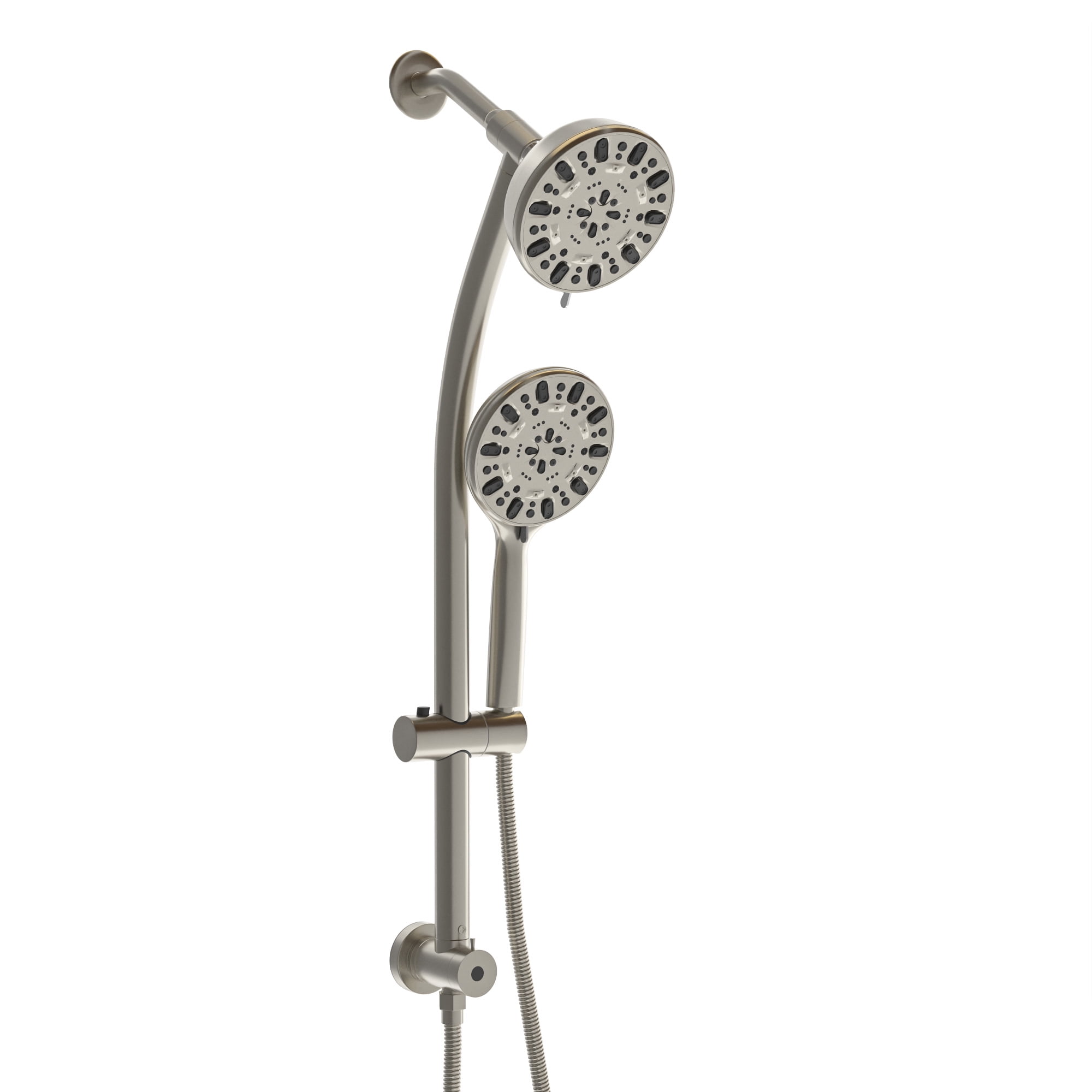 Multi Function Dual Shower Head- Shower System with 4.7" Rain ...