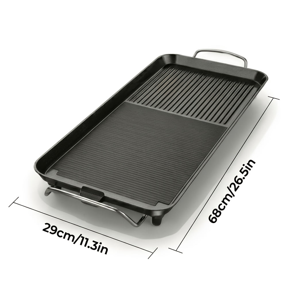 Multi-Function Electric Indoor Grill and Pan, Non-Stick, Smokeless with ...