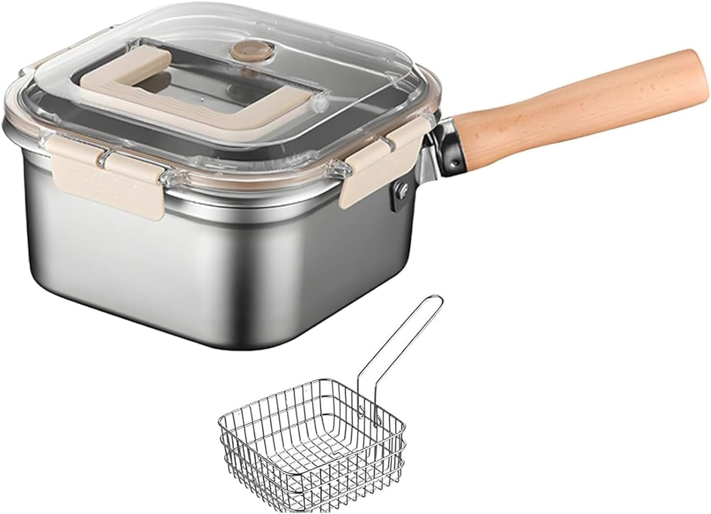 Multi-Function Frying Cooker Set - Fryer, Cooker, Fresh Keeping ...