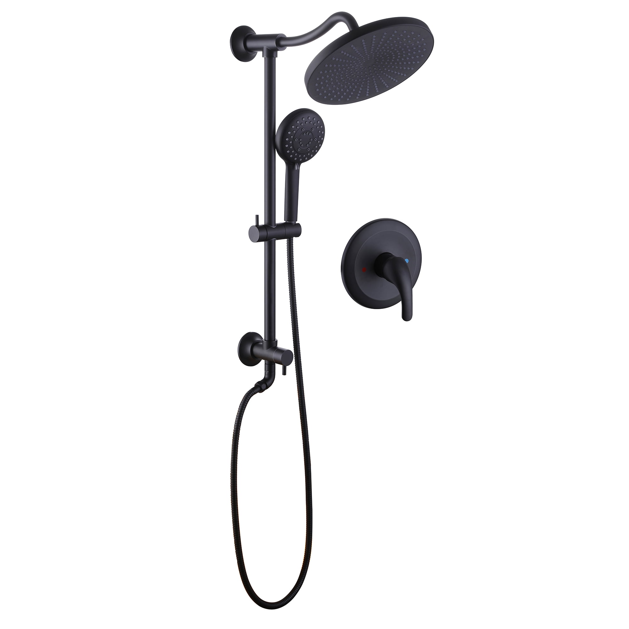 Multi Function Handheld Shower Head, Complete Shower System with Rough ...