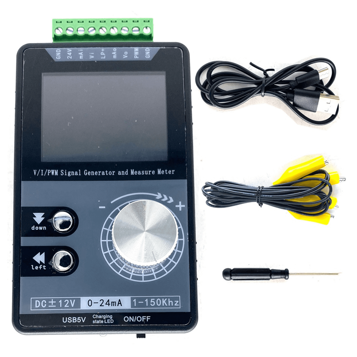 Multi-Function Handheld Voltage and Current PWM Signal Generator and ...