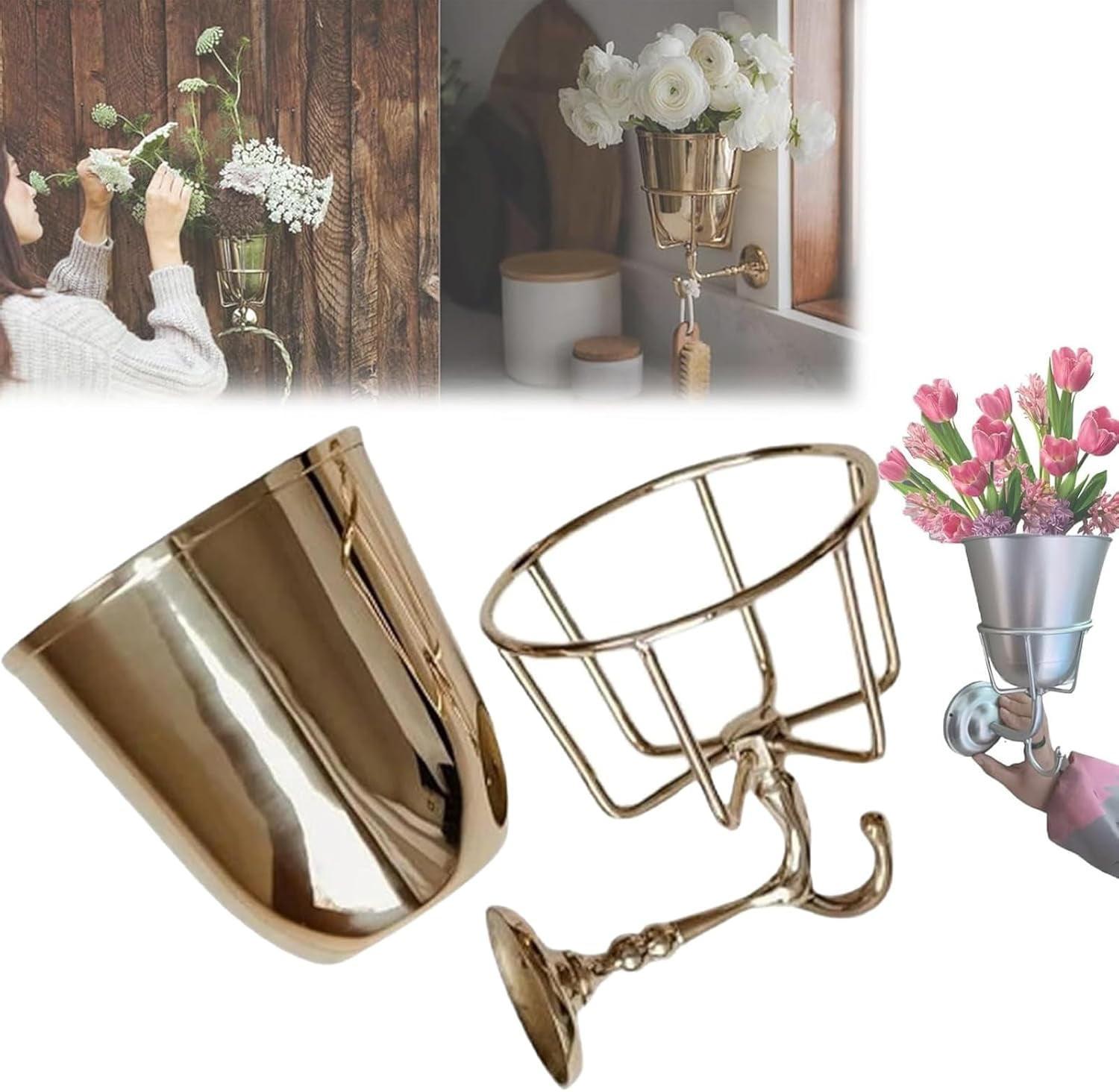 Multi-Function Hanging Organizer,Handcrafted Opal Vessel,Wall Vases for ...