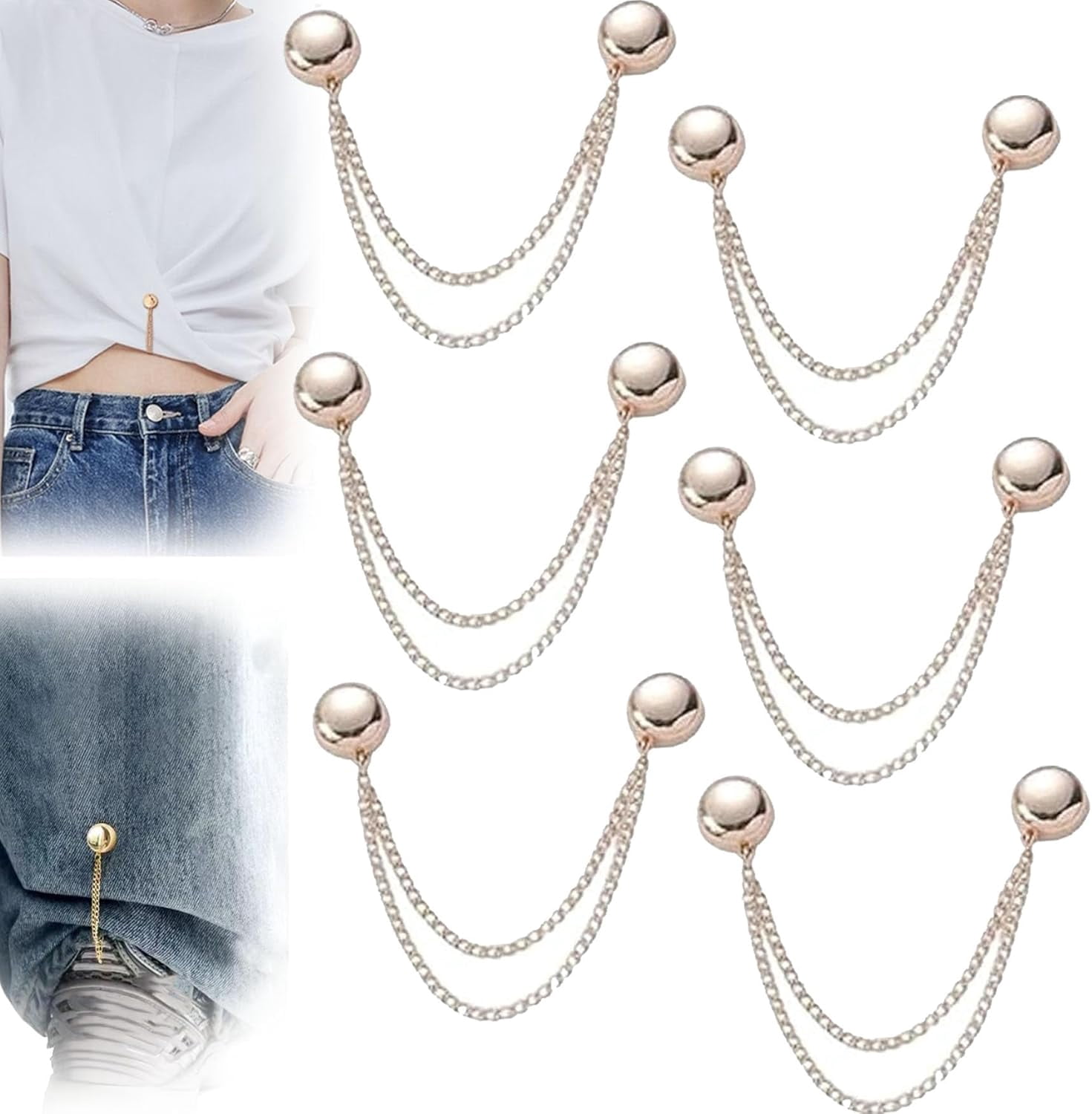 Multi-Function Magnetic Clothing Clips,Secure Hold, No Pins Required ...