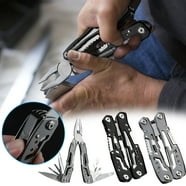 Swiss Tech Multi-Tool 11-in-1 Folding Mini Multi-Function Compact with ...