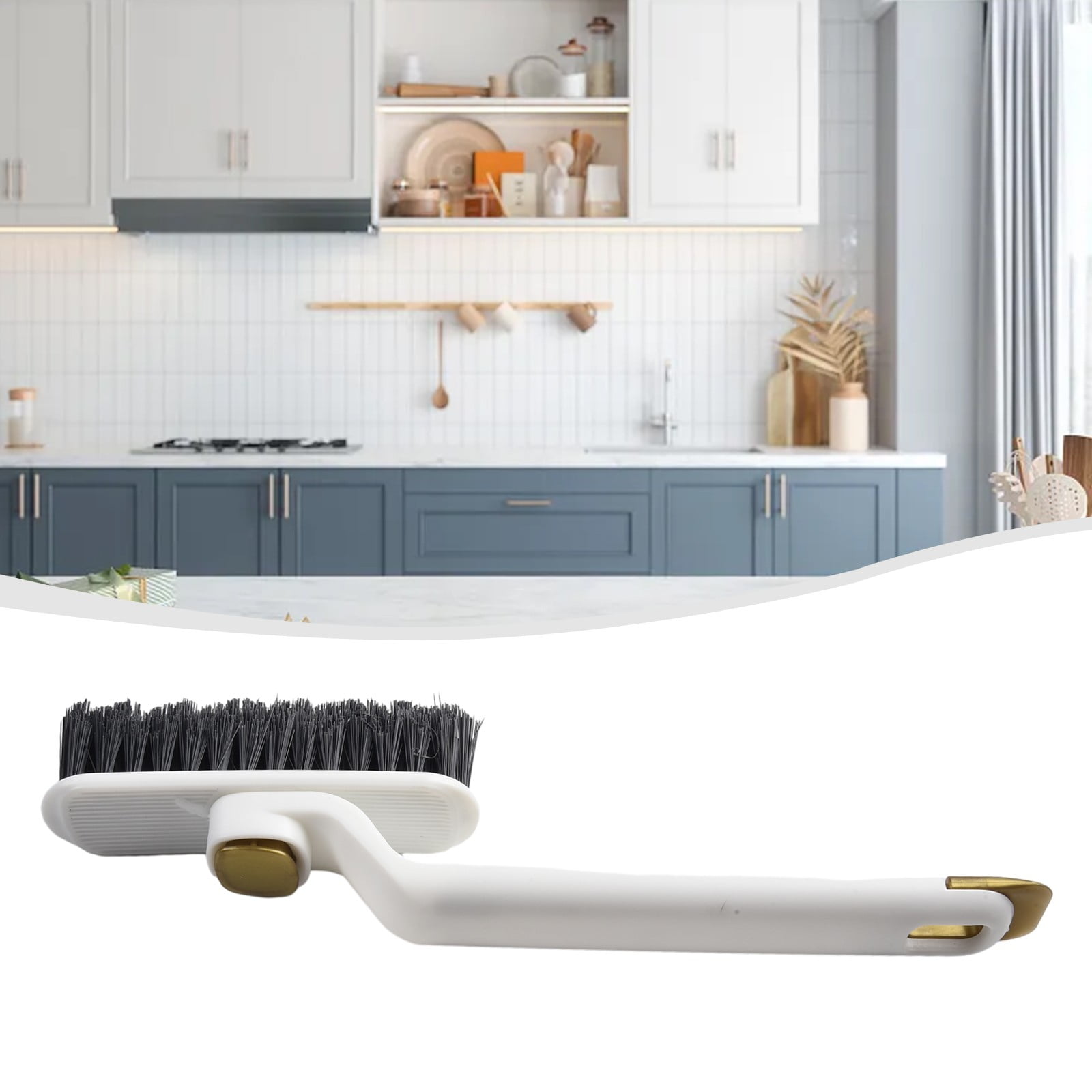 Multi-Function Rotating Crevice Cleaning Brush,For 360° No Dead Corners ...