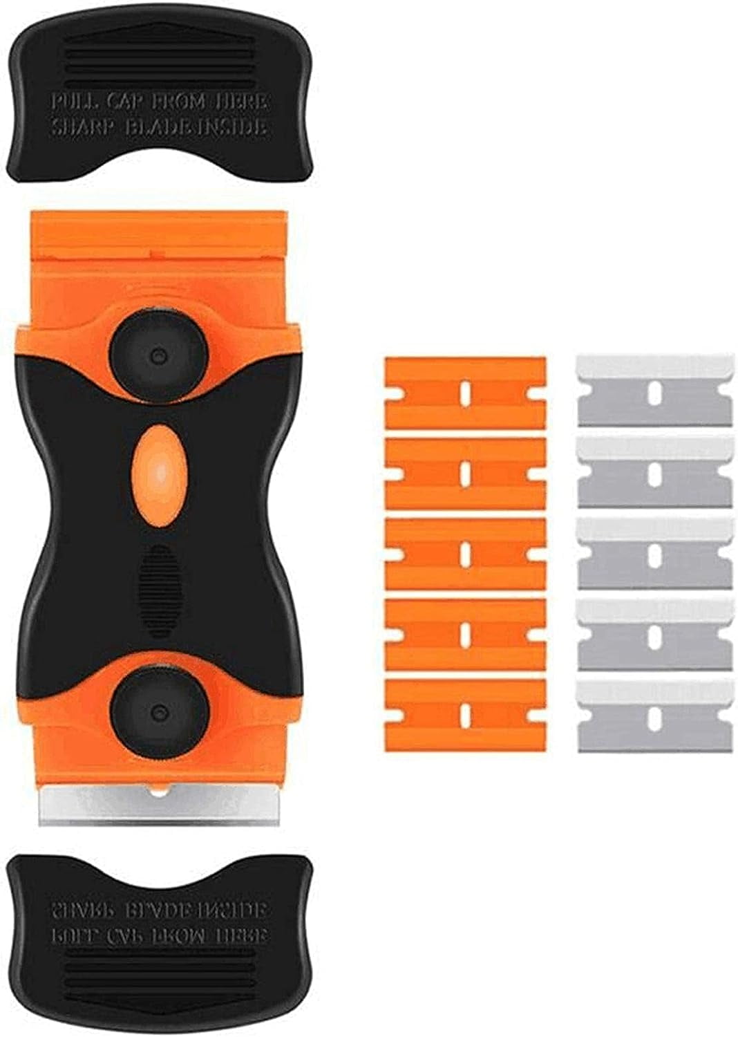 Multi-Function Scraper Tool, Utility Knives,Glass Scraper, Double-Edged ...