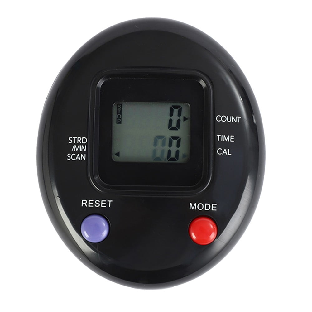 Multi-Function Step Machine Counter Stationary Bike Display Heart Rate Meter - Walmart.com