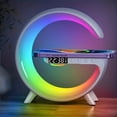 Multi-Function Sunrise Alarm Table Lamp with Speaker, RGB Rhythm Light ...
