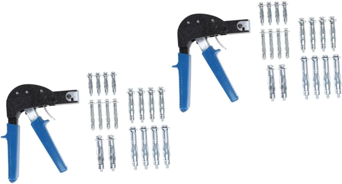 Multi Function Tool Cavity Plasterboard Plug 38 Pcs Hollow Wall Anchor ...