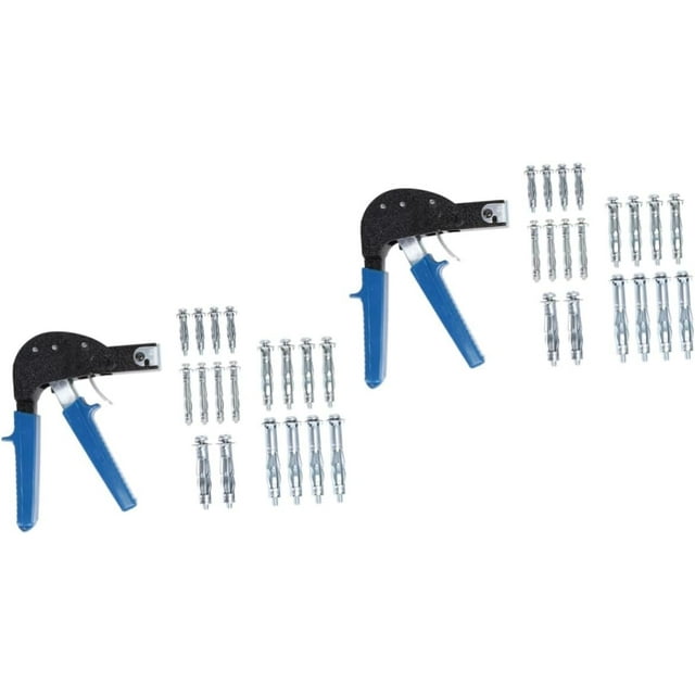 Multi Function Tool Cavity Plasterboard Plug 38 Pcs Hollow Wall Anchor ...