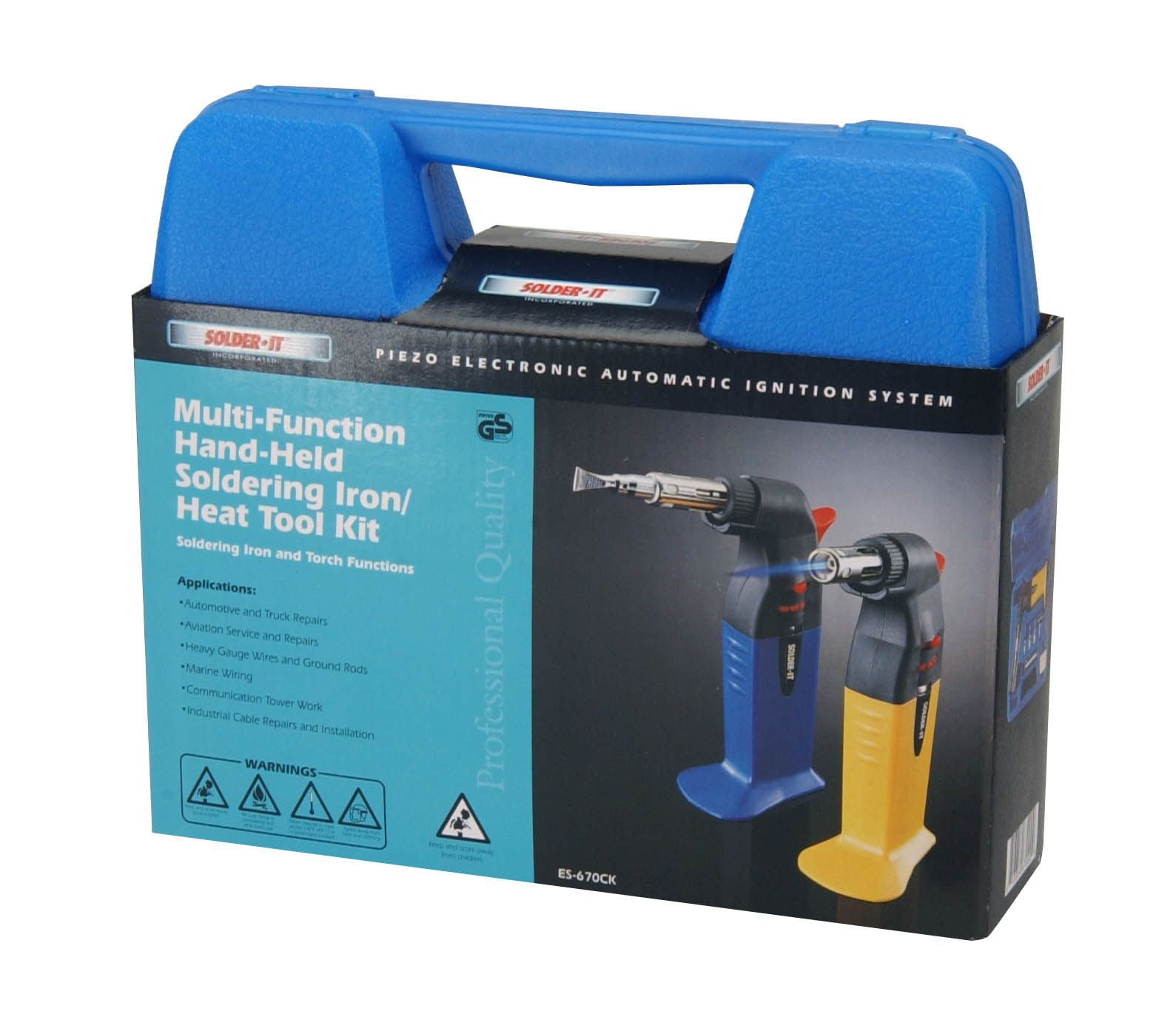 Multi-Function Torch/Soldering Iron Workbench Tool Kit - Walmart.com