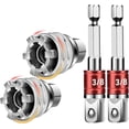 Multi-Function Universal Socket Wrench Tool Adjustable Self Fitting ...