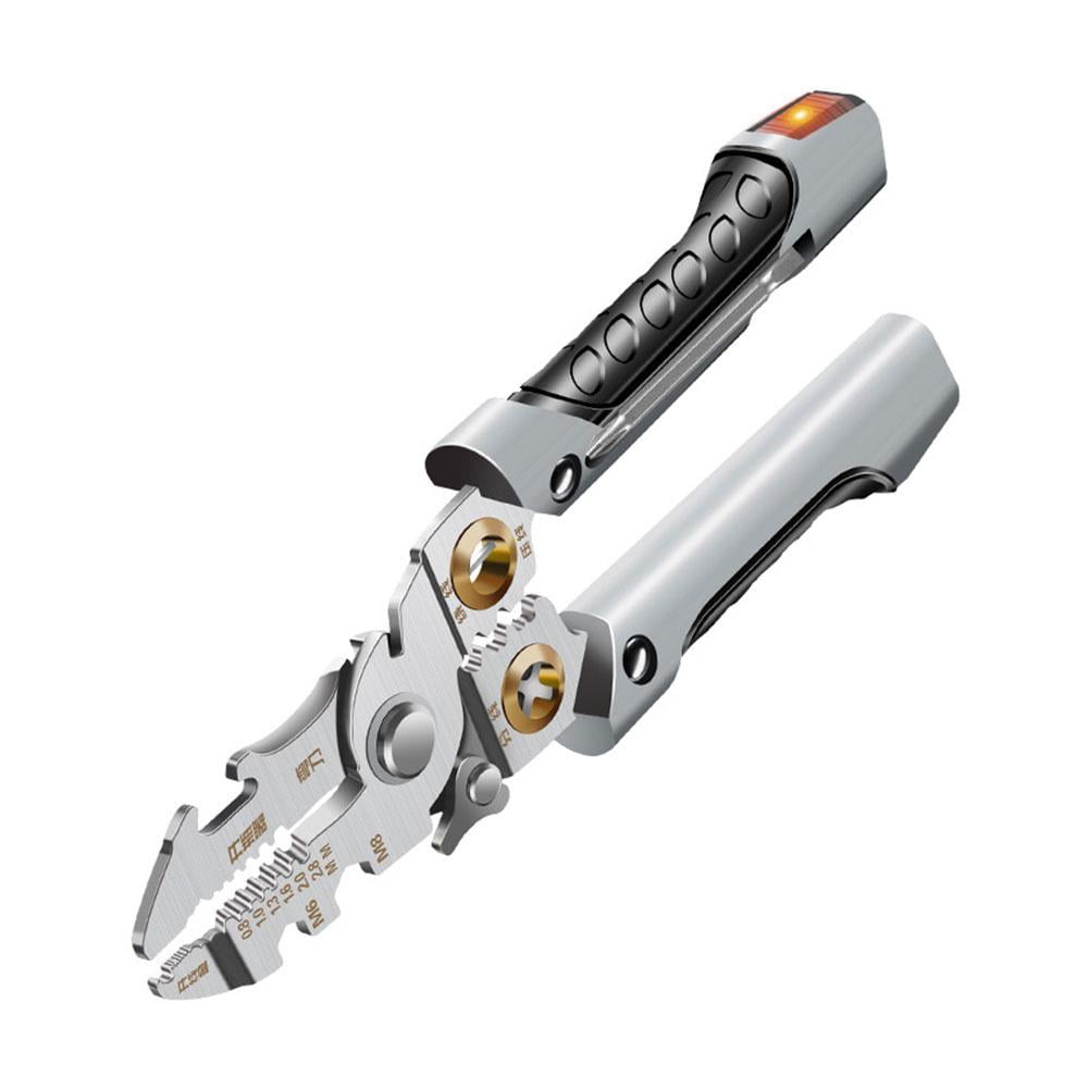 Multi-Function Wire Stripping Pliers - 2024 Upgrade Professional ...