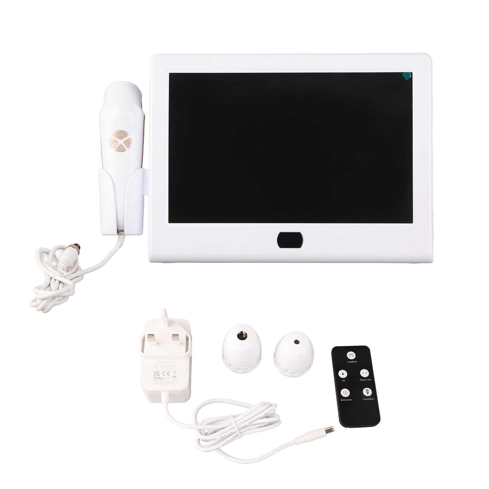 Multi-Functional 12-inch Skin and Scalp Analyzer Machine, Rechargeable ...