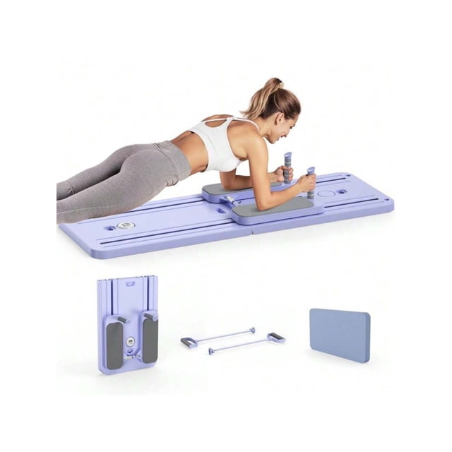 Multi-Functional Ab Exercise Board,Foldable Home Pilates Reformer With ...