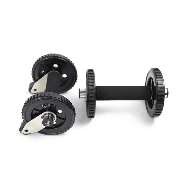 Multi-Functional Ab Rollers with Active Stop Wheel Durable Foam Grip ...
