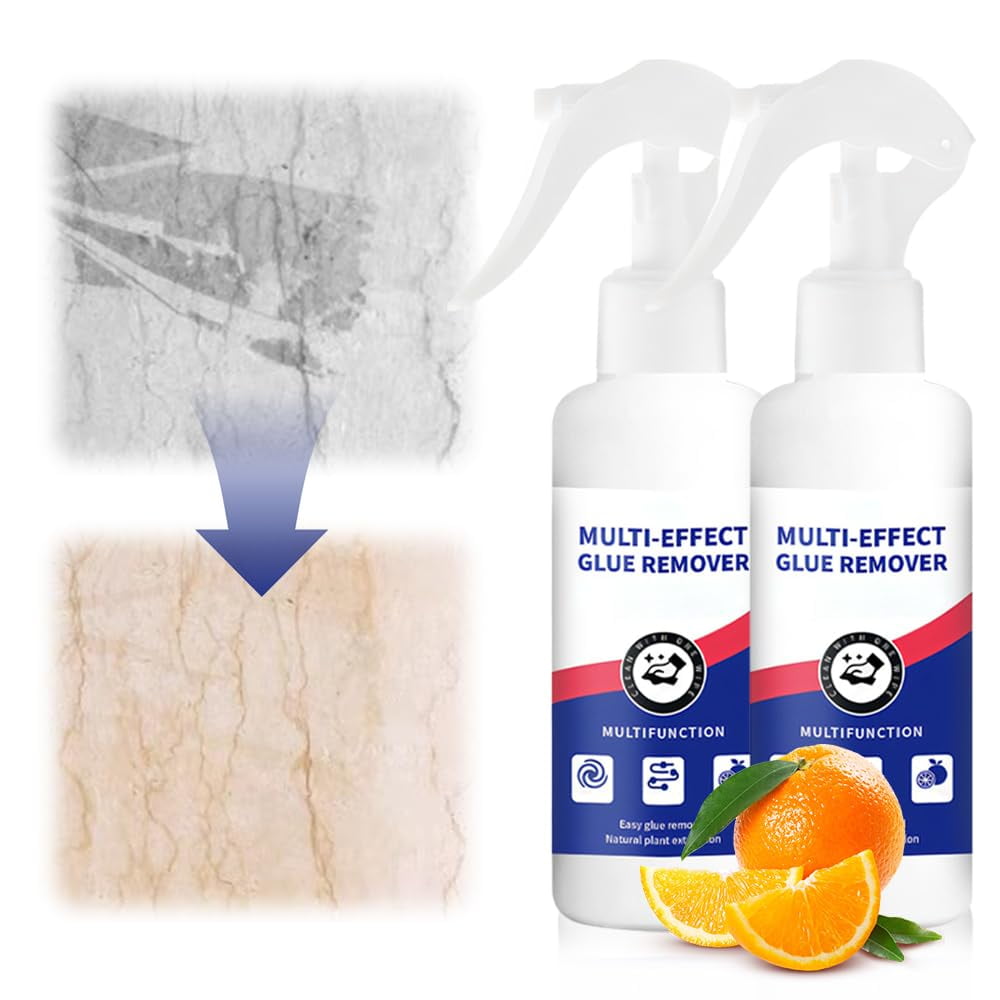 Multi-Functional Adhesive Remover Spray, Sticker Remover for Cars Glue ...