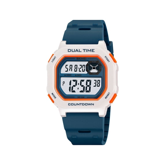 Multi-Functional Alarm Quartz Watch for Teens, Water-Resistant Digital ...