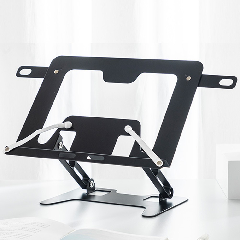 Multi-Functional Aluminum Alloy Laptop Rising Holder Desktop Reading ...
