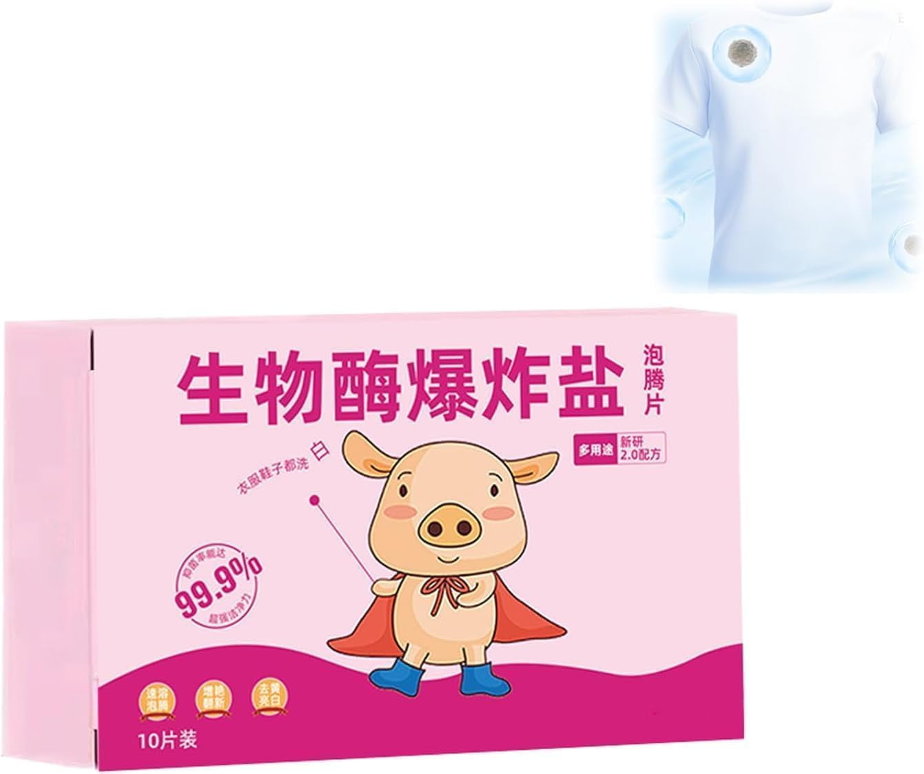 Multi-Functional Bio-Enzyme Cleaning Tablets, Cleaner Dissolve ...