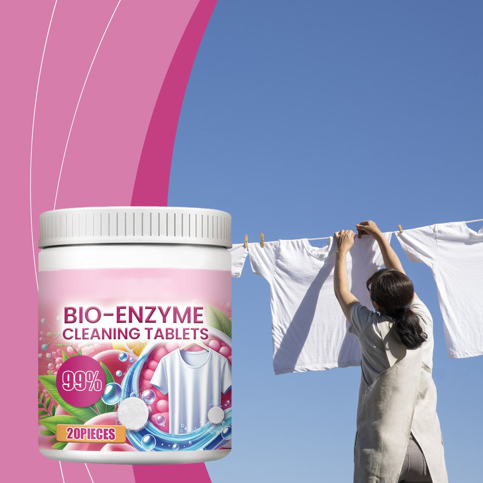 Multi Functional Bio Enzyme Cleaning Tablets Multifunctional Bio Enzyme ...