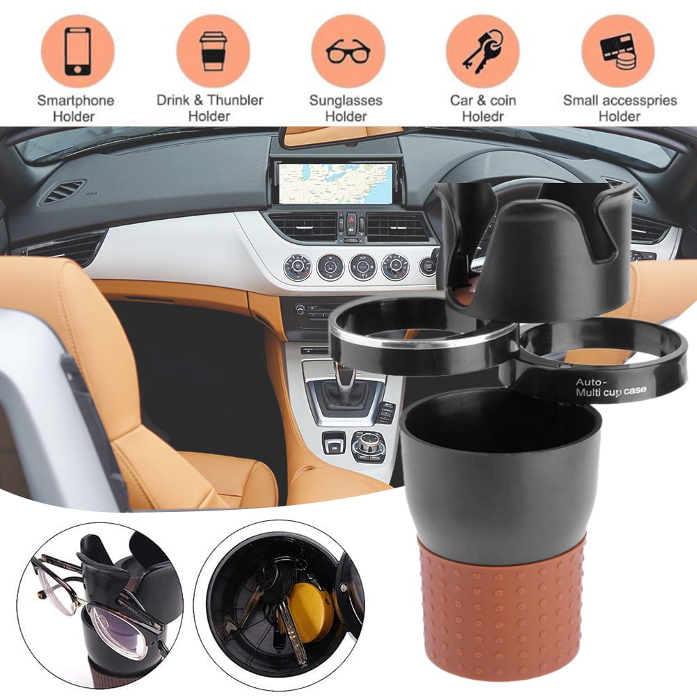 Multi Functional Car Cup Holder Vehicle Mounted Water Cup Drink Holder ...