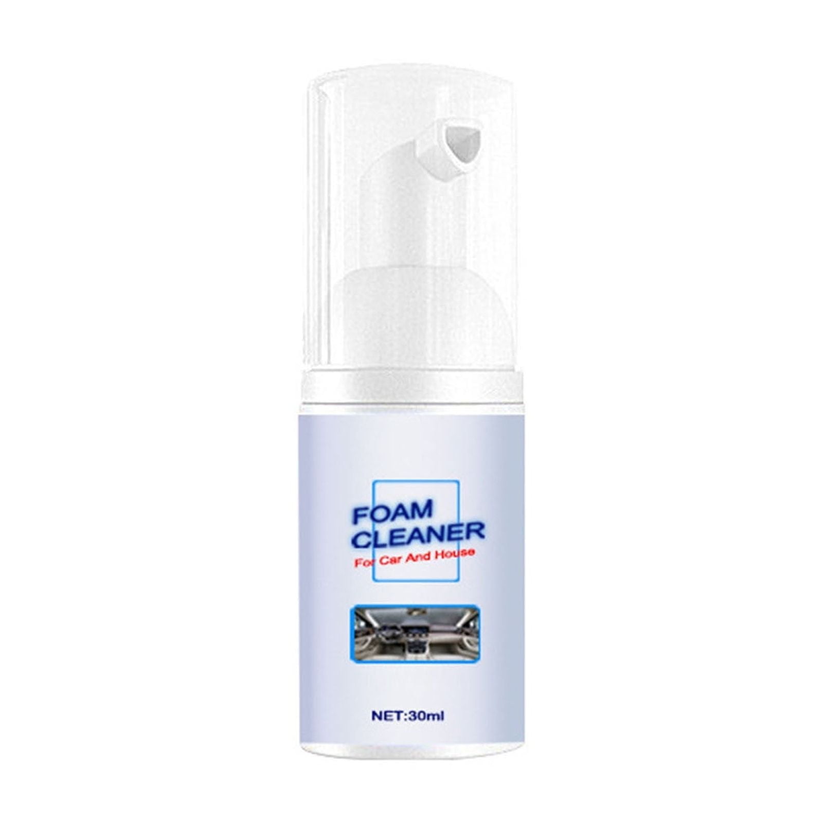 Multi Functional Car Interior Foam Cleaner | 30/60/100ml | No Rinse Dry Cleaning | Steering ...