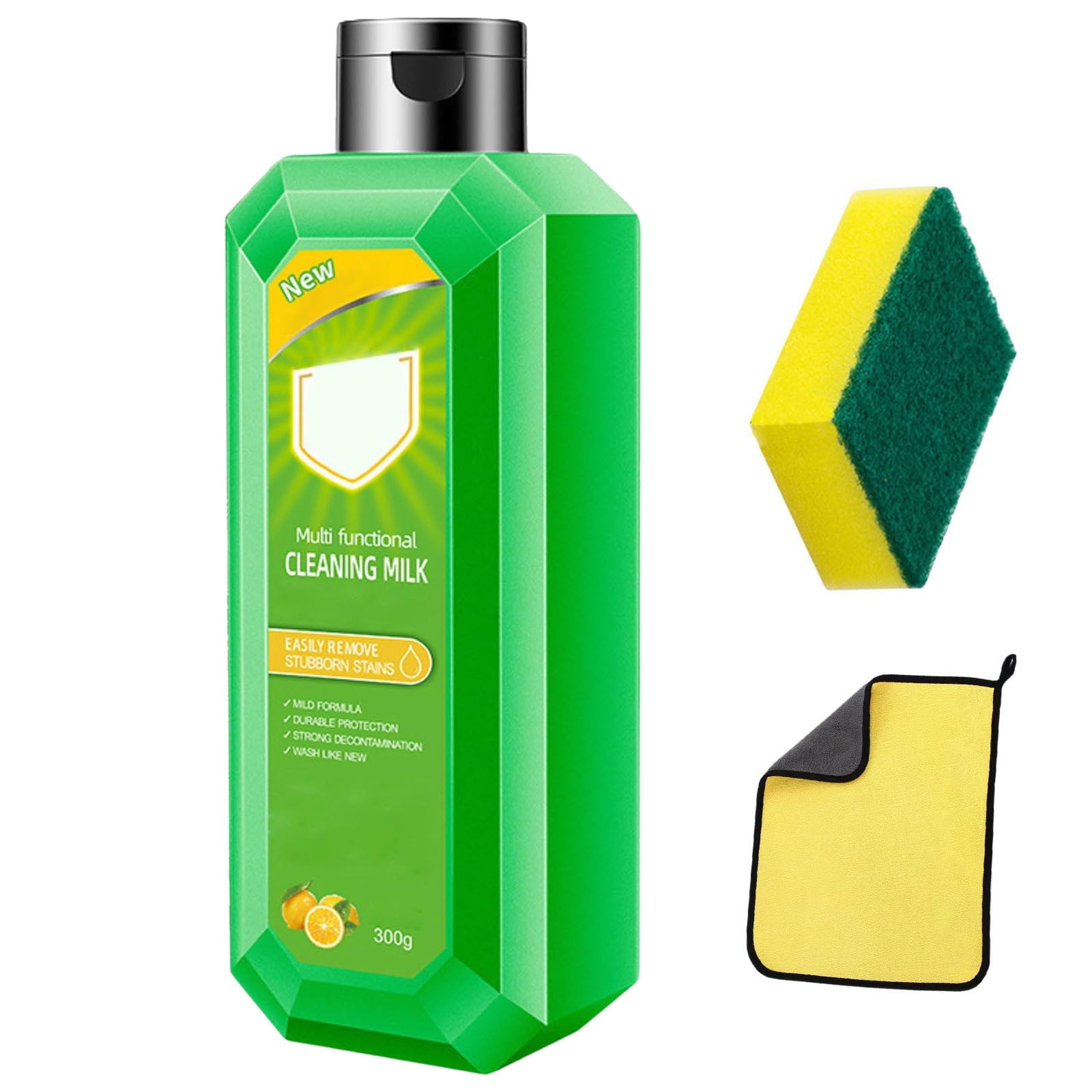 Multi Functional Cleaning Milk, Heavy Oil Stain Cleaner, All-Purpose ...