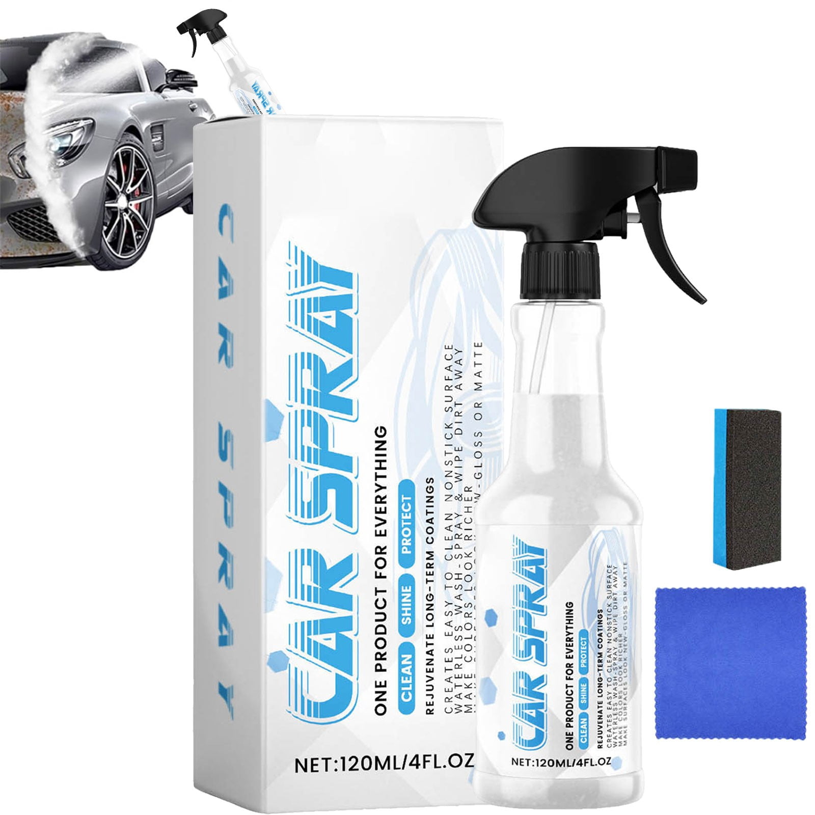 Multi-Functional Coating Renewal Agent Ceramic Car Coating Spray High ...
