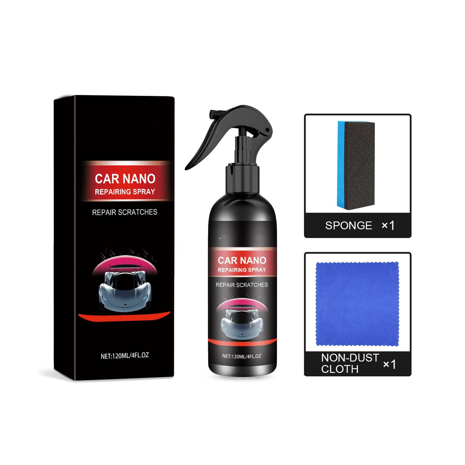 Multi-Functional Coating Renewal Agent, Ceramic Coating for Cars, Car ...