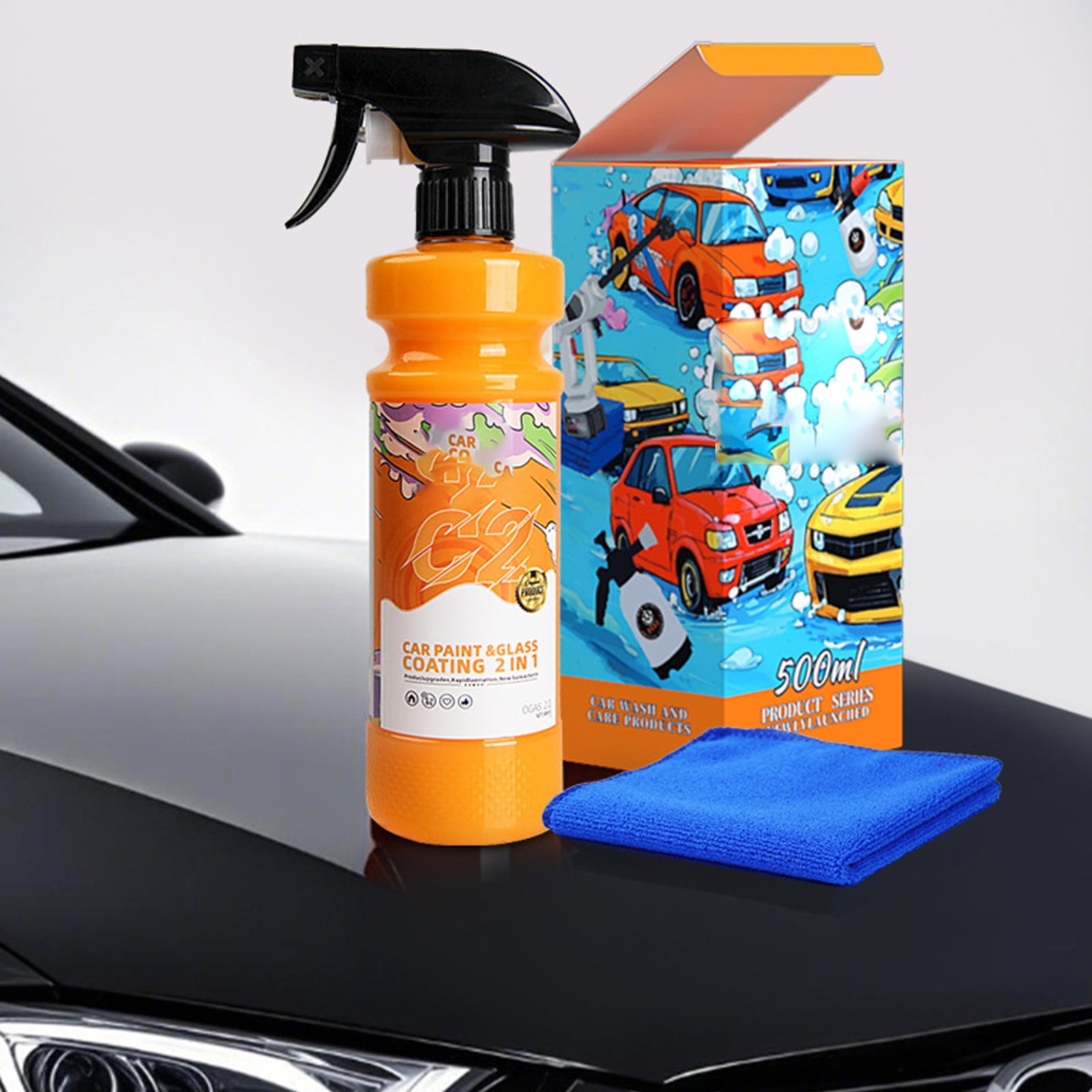 Multi-Functional Coating Renewal Agent, Ceramic Coating for Cars, Car ...