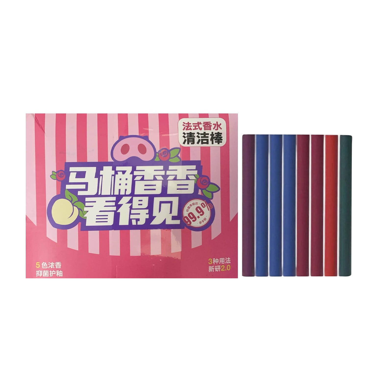 Multi - Functional Concentrated Toilet Bowl Cleaner Sticks, Drop - In ...