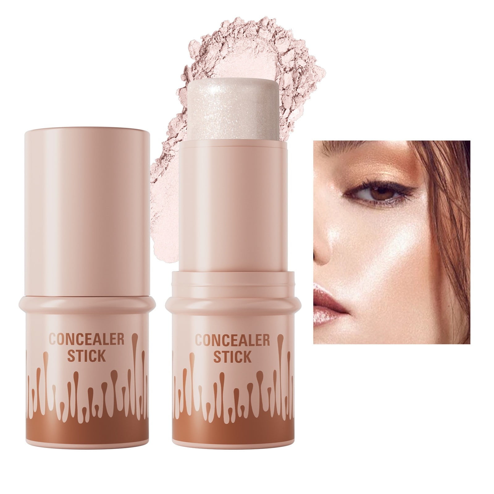 Multi Functional Cosmetic Stick High Gloss Powder Blusher Stick Rouge ...