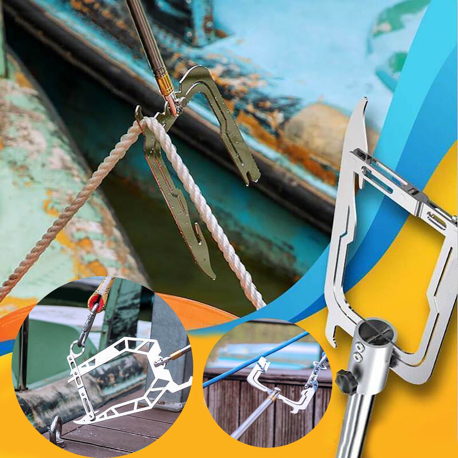 Multi Functional Docking Hook Telescopic Threading Device | Extendable ...