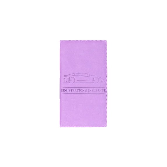 Multi-Functional Driver's License & Car Identification Card Holder ...