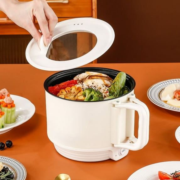 Multi Functional Electric Boiling Pot White,Electric Cooker，White ...