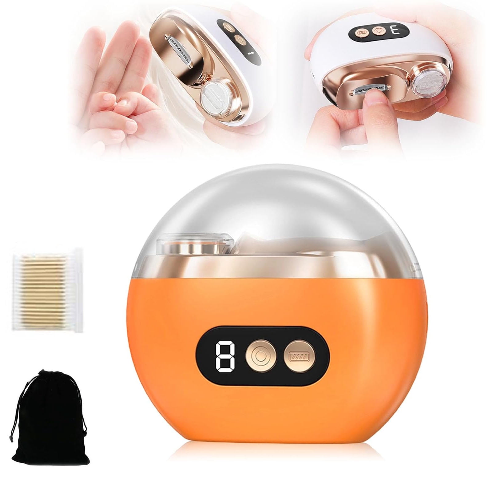 Multi Functional Electric Nail Trimmer, 2025 Upgraded 3 in 1 Electric ...