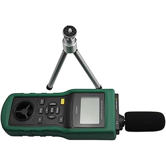 Multi-Functional Environmental Meter Anemometer Sound Level Air Flow ...