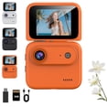 Multi-Functional Flip Screen Action Camera – 4K HD with 143° Wide-Angle ...
