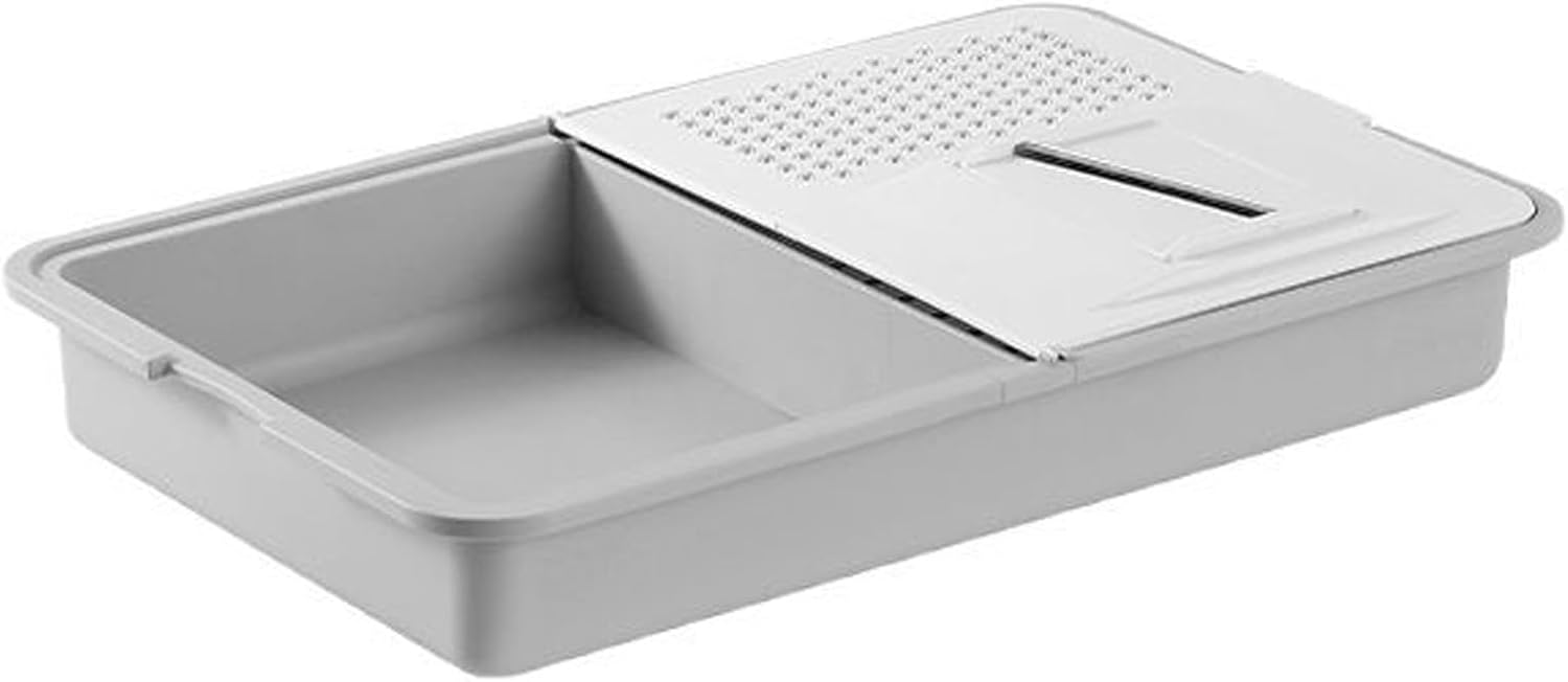 Multi-Functional Grater Drainer Cutting Board, 2025 New Kitchen 6-in-1 ...