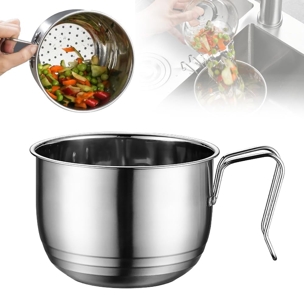 Multi-Functional Hanging Kitchen Sink Strainer Basket, Stainless Steel ...