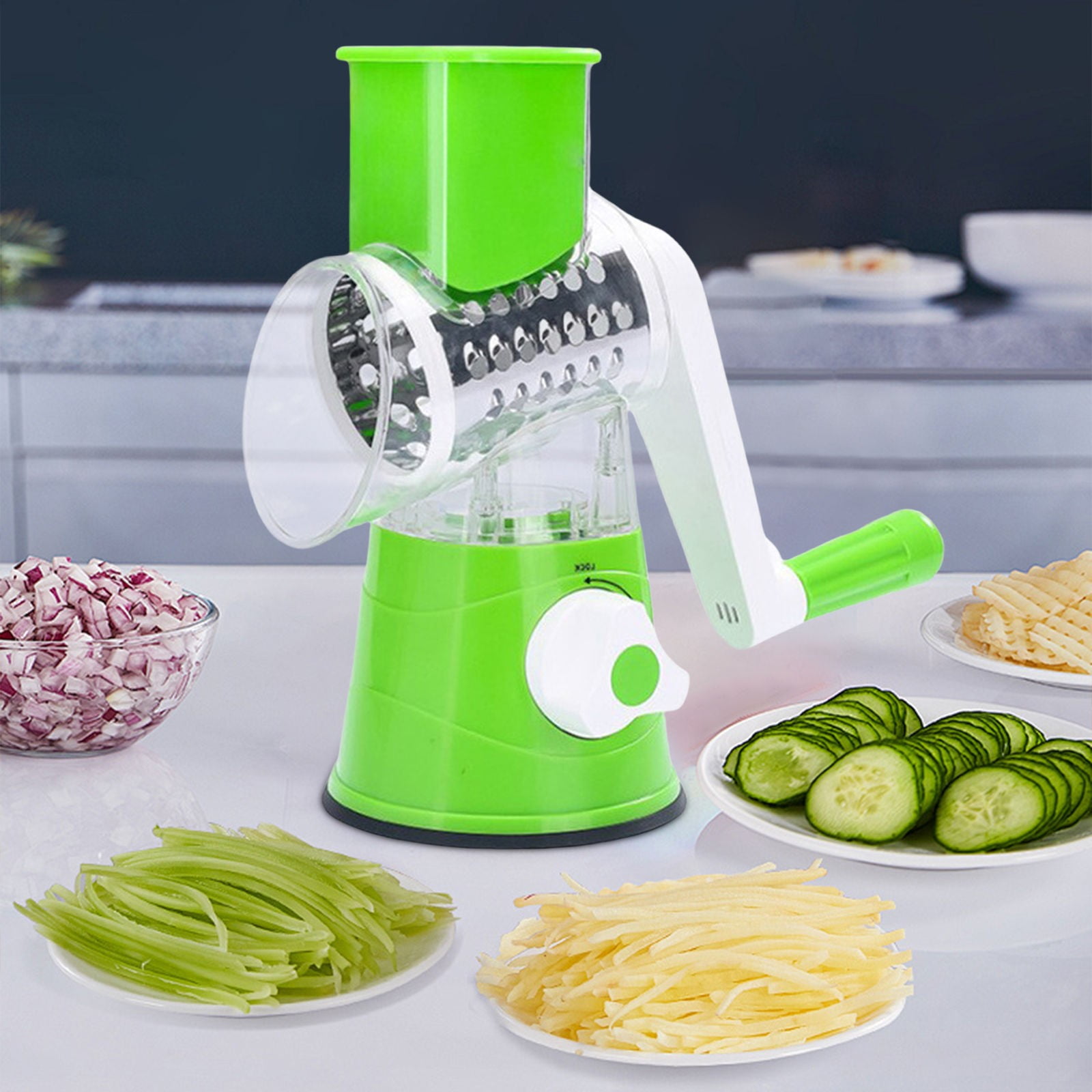 Multi-Functional Manual Meat Grinder, Hand-Cranked Kitchen Food ...